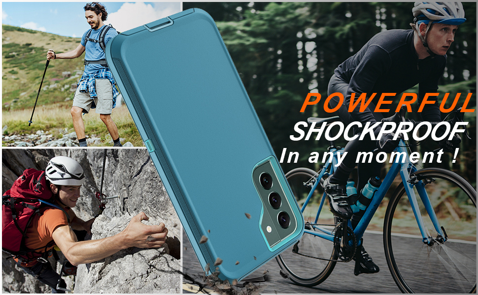 Amazon.com: HONG-AMY Galaxy S22 Plus Case with Flexible TPU Screen Protector [2 Pack], 3 in 1 ...