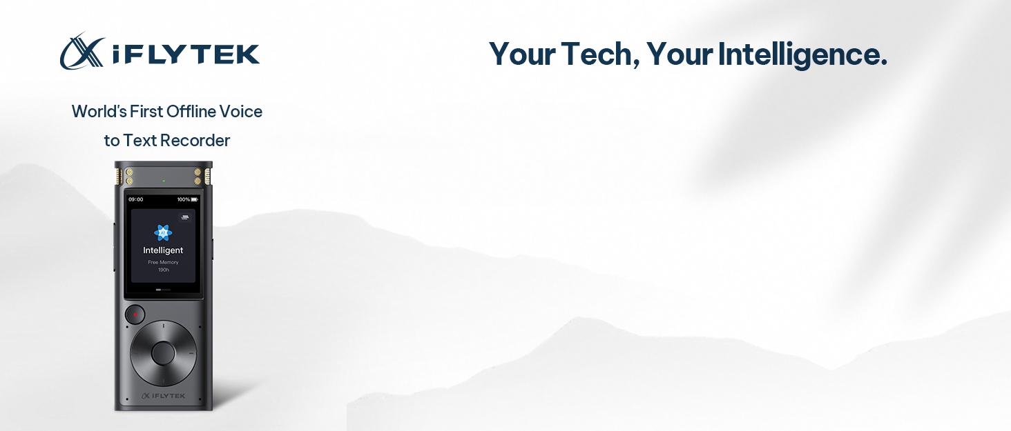 Amazon.com: iFLYTEK AI Voice Recorder with Playback & Voice Activated Recording, 32GB Digital ...