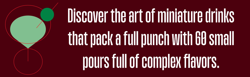 Tiny Cocktails: The Art of Miniature Mixology: A Cocktail Recipe Book: Zielinski, Tyler ...