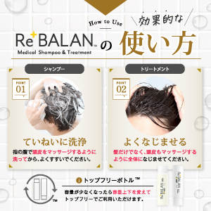 Amazon | 【医薬部外品】 脂漏性 フケ かゆみ ReBALAN リバラン 薬用スカルプシャンプー 3種の有効成分配合 弱酸性 アミノ酸 オーガニック 乾燥頭皮 マラセチア菌対策 男女 ...