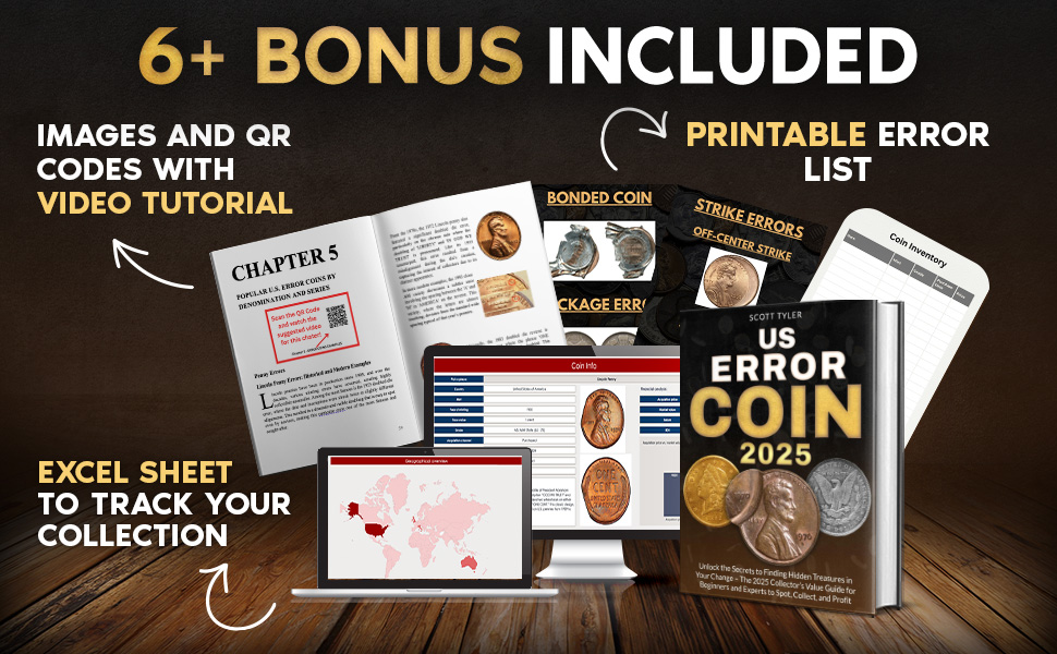 Amazon.com: US Error Coin: The 2025 Full-Color Illustrated Guide to Finding, Identifying, and ...