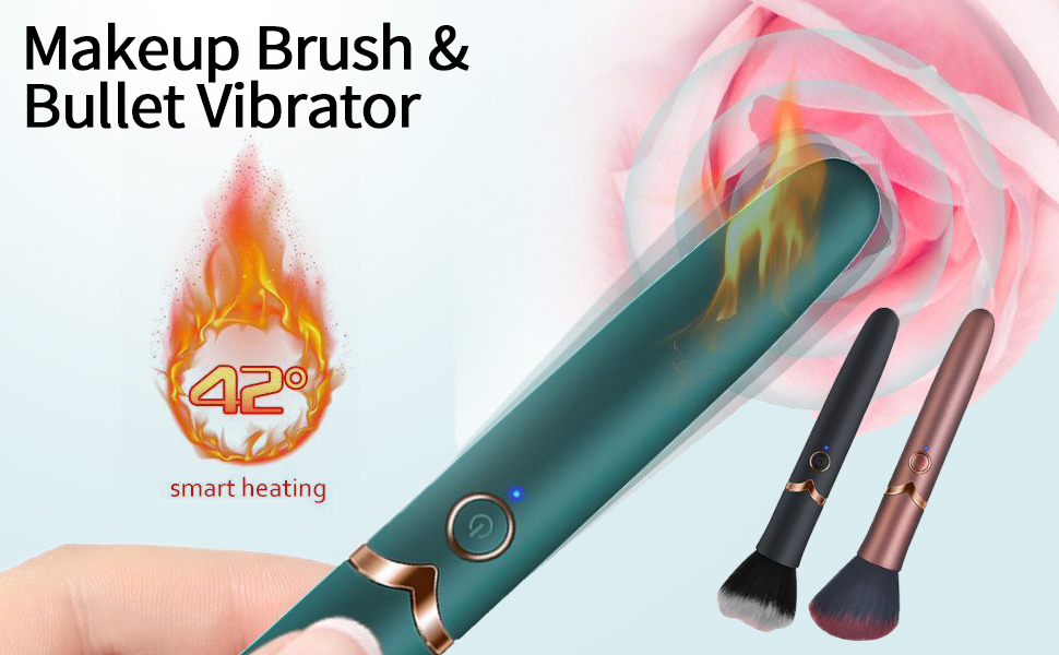 Pearlsvibe Makeup Brush Toy Bullet Vibrator For Precision Clitoral Stimulation G