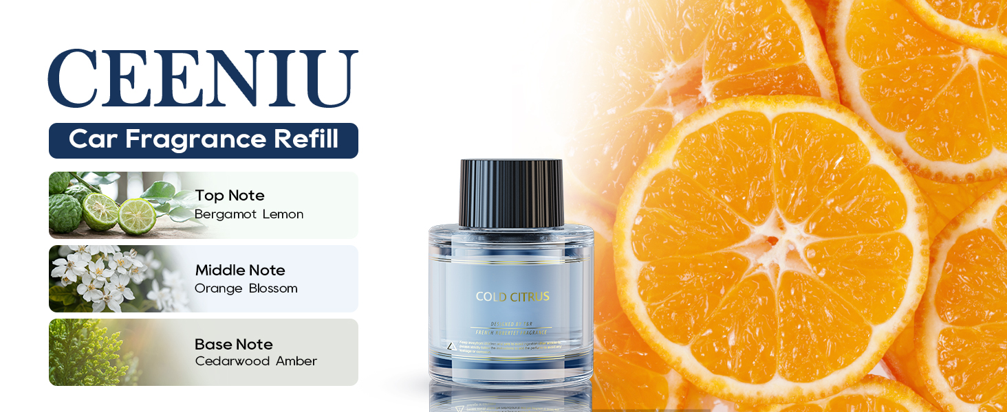 Amazon.com: Ceeniu Car Air Fresheners - F26/F39 Dedicated Perfume Refill - 45ml - Can be Used ...