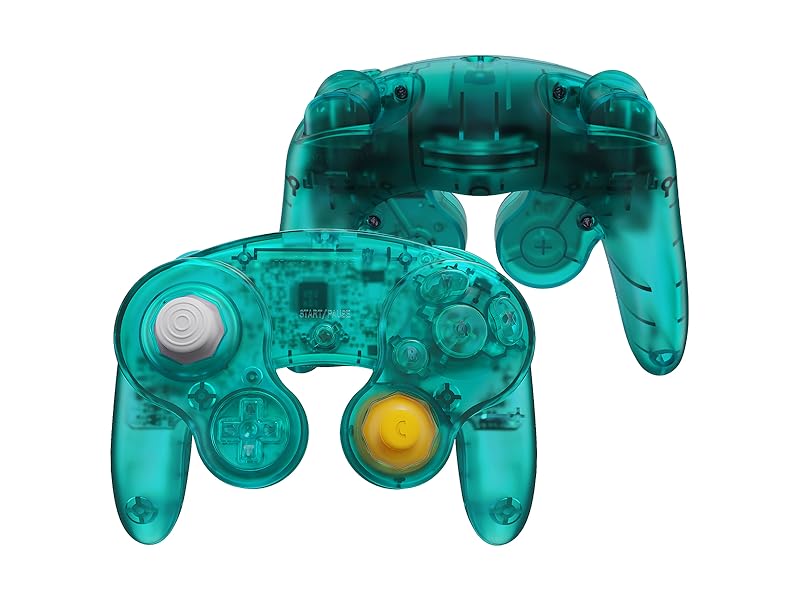 Amazon.com: eXtremeRate Emerald Green Faceplate Backplate for Nintendo ...