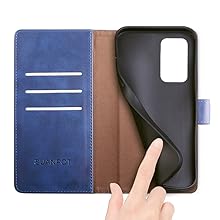 Amazon.com: SUANPOT for Samsung Galaxy A42 5G with RFID Blocking Leather Wallet case Credit Card ...