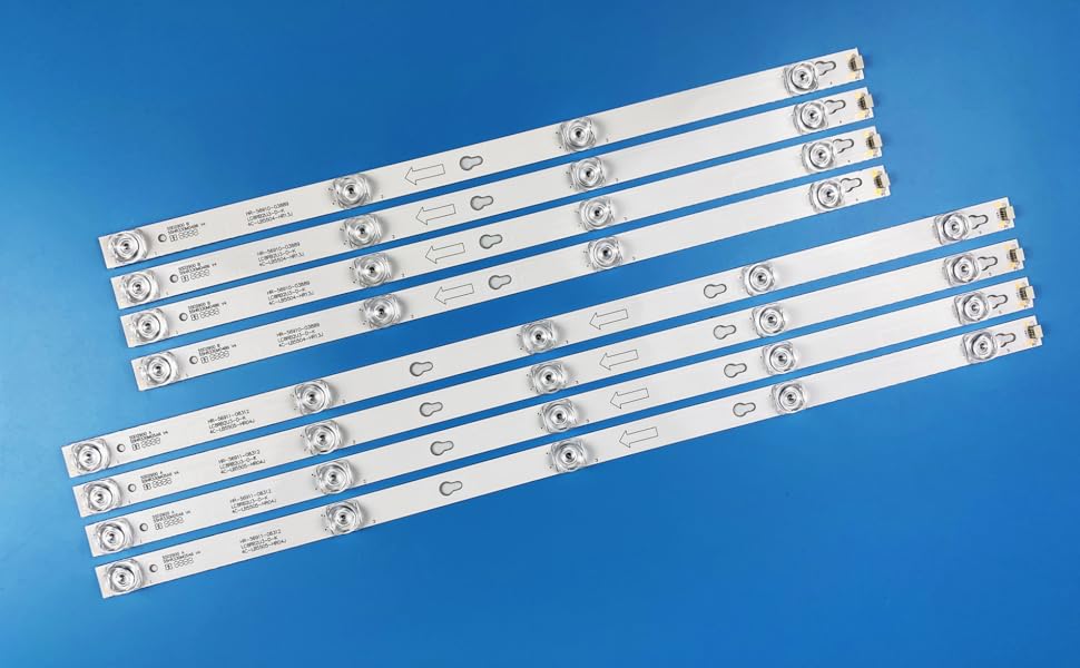 Amazon.com: PANMILED 8 PCS LED Backlight Strips for TCL 55'' TV L55P2-UDN TOT-55D2900 L55E5800A ...