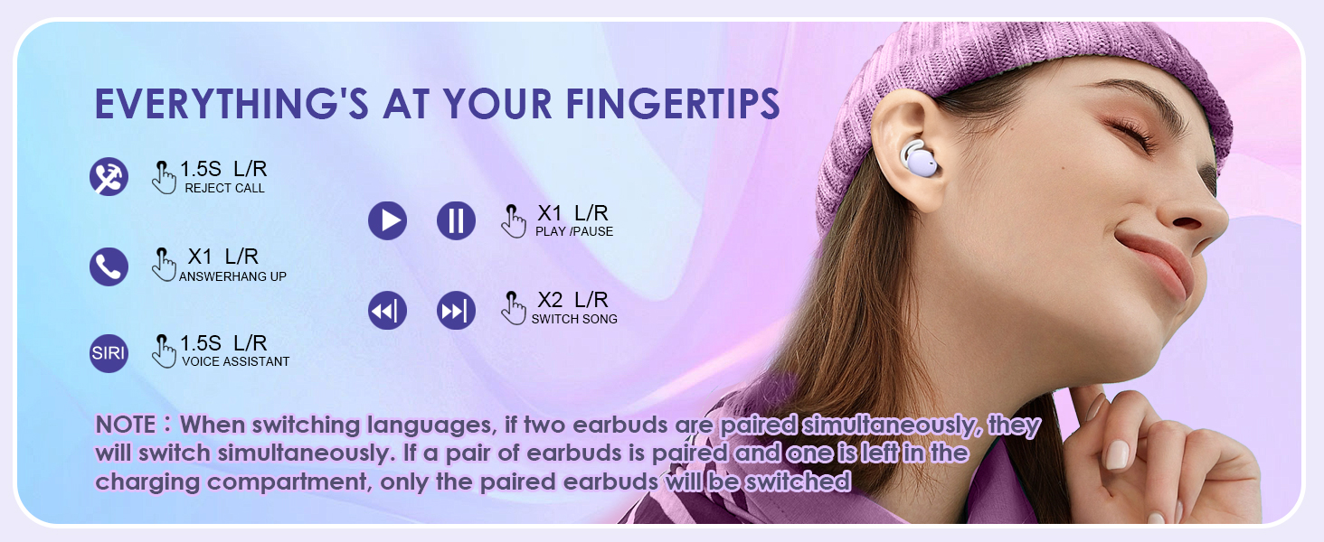 Amazon.com: Xmenha Wireless Sleeping Sleep Earbuds for Side Sleepers ...