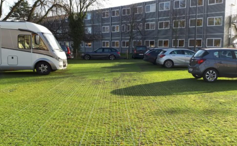 Core Grass Reinforcement | Grass Grids (800 X 800) 0.64 Square Metres ...