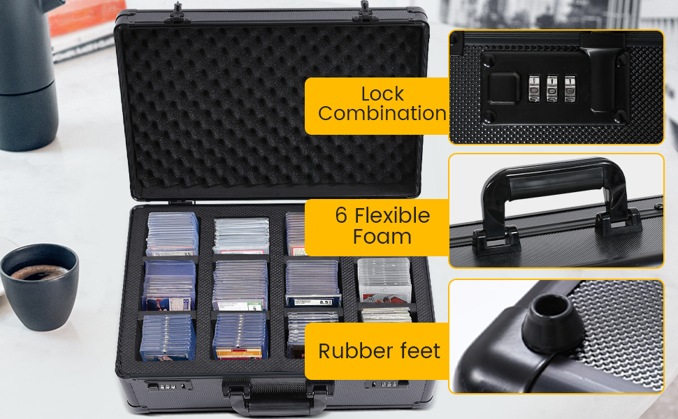 Amazon.com: Murago Toploader Storage Box for 3" x 4" 35pt Rigid Card, Graded Card Case, PSA, BGS ...