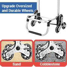 Folding Shopping Trolley - Belegao Aluminium Alloy Lightweight Shopping Cart Waterproof ...