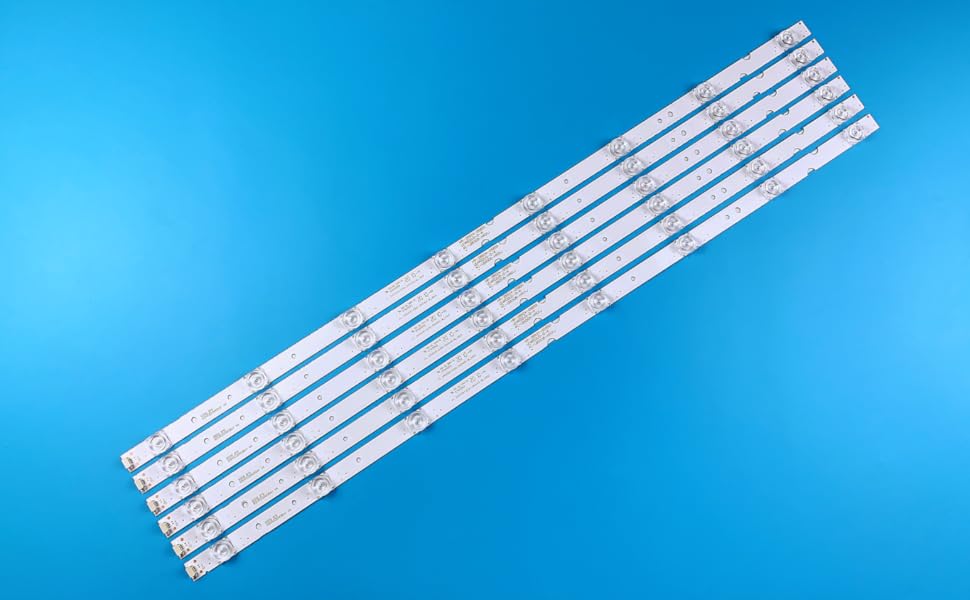 Amazon.com: PANMILED 6 Pieces LED Backlight Strips for TCL 65'' TV JL.D65081330-365AS-M_V03 65D6 ...