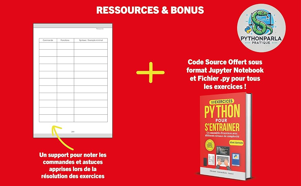 Amazon.fr - 100 Exercices Python pour s'entrainer: Un ensemble d ...