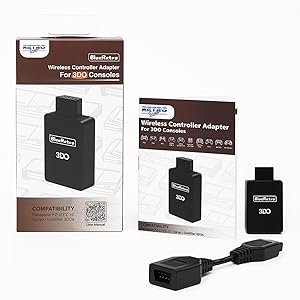 Amazon.com: BITFUNX RetroScaler 3DO Wireless Controller Adapter - Supports 3DO Game Console ...