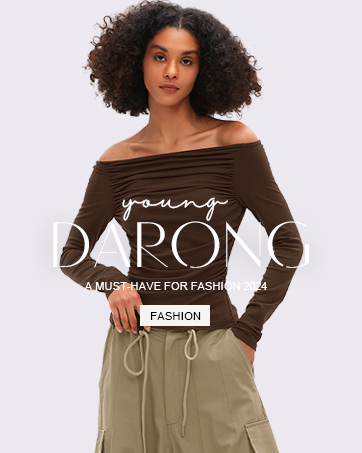 Darong Women's One Off Shoulder Long Sleeve Top Ruched Going Out Tops ...