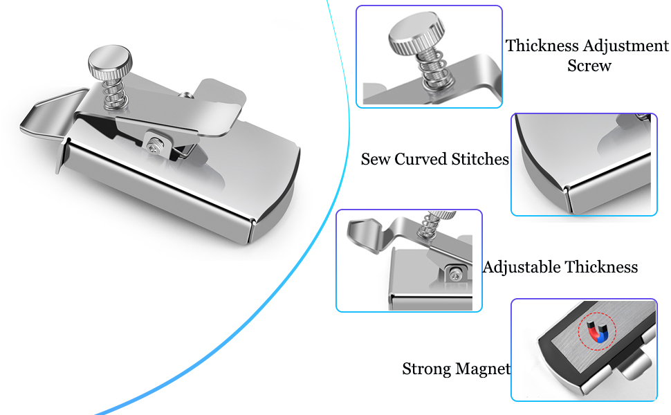 Amazon.com: Magnetic Seam Guide for Sewing Machine - Shmian Upgraded ...