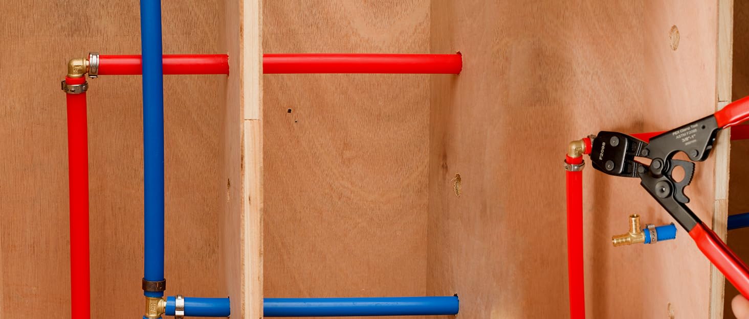 Amazon.com: GUOFIS Icemaker Outlet Box,1/2 Inch Crimp PEX Inlet and 1/4 Inch OD Compression ...