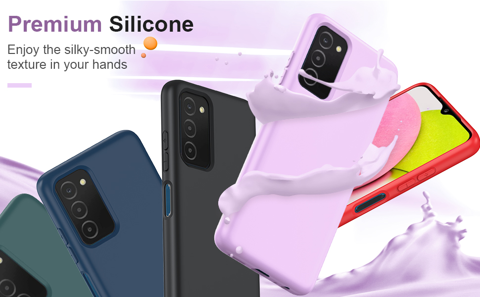 Amazon.com: LeYi for A03S Samsung Phone Case: Galaxy AO3S Case (6.5 Inch) with 2 PCS Tempered ...