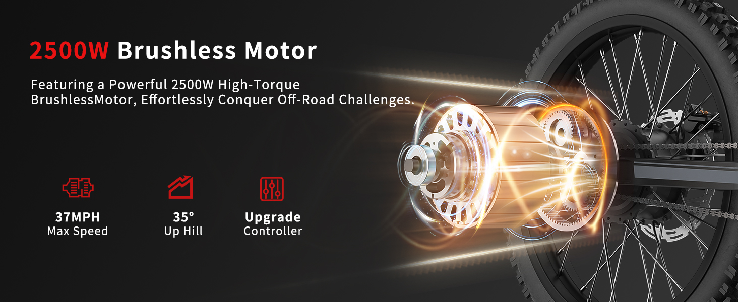 Amazon.com: GT73/ GT73 Pro/ GT73 Mini Electric Dirt Bike for Adults Teens - 3000W/2500W Motor 50 ...