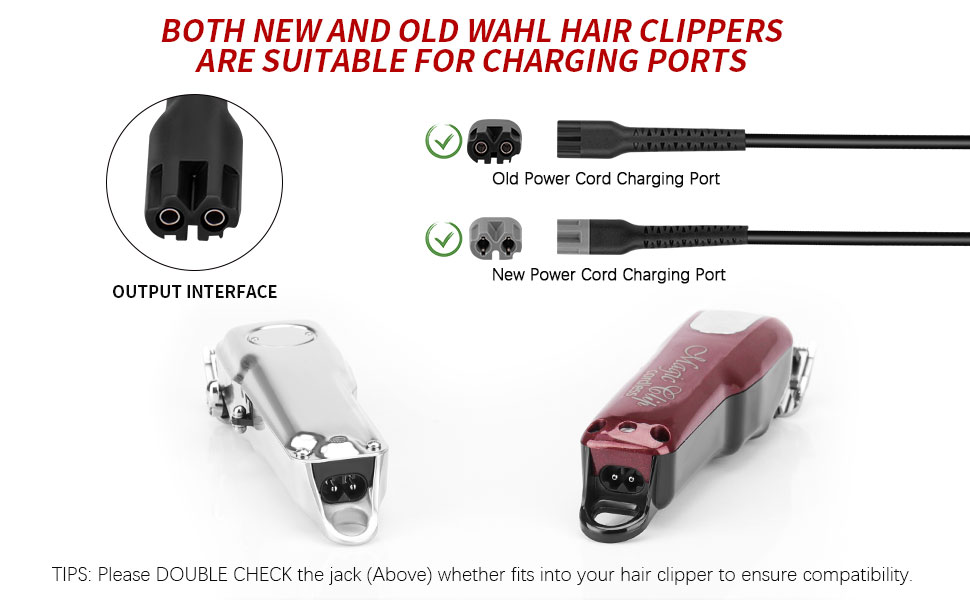 Amazon.com: Anrom Replacement Charger Cord USB for Wahl Clipper, 3.3FT Charging Cable for Wahl ...