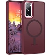 Amazon.com: DUEDUE for Samsung Galaxy S21 Case Magnetic[Compatible with Magsafe], Translucent ...