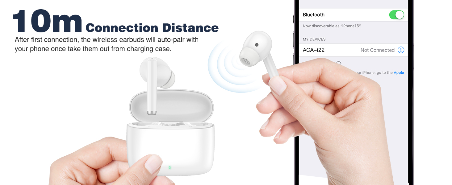 Amazon.com: Bluetooth 5.3 Headphones Wireless Ear Buds for Samsung ...