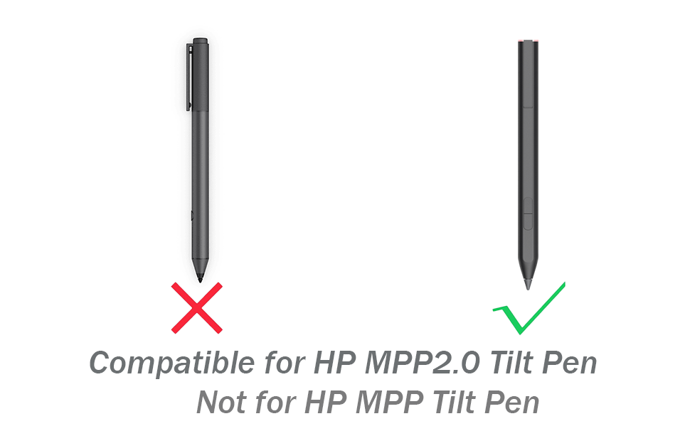 Amazon.com: Pen Tip Replacement for HP Rechargeable MPP2.0 Tilt Pen SPEN-HP-003/004 (3J122AA ...