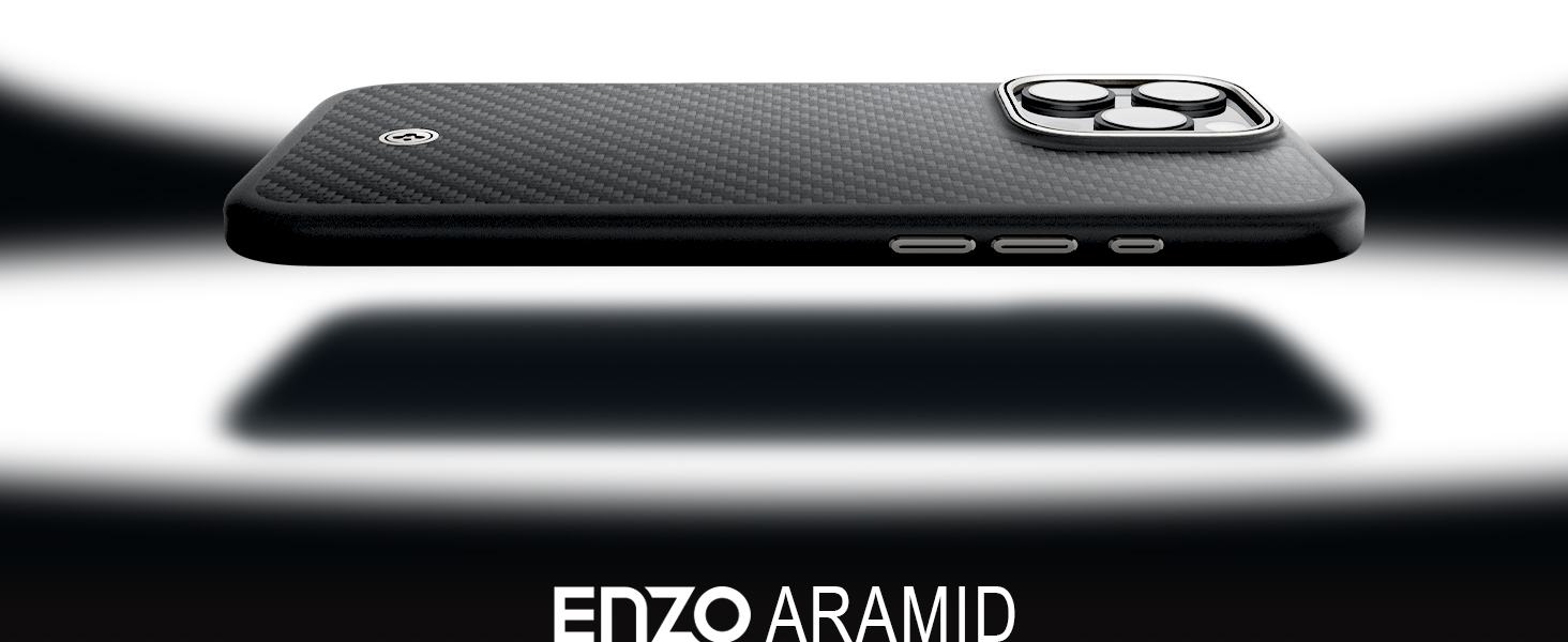 Spigen Enzo Aramid MagFit Case for iPhone 16 Pro Max, Compatible with MagSafe Accessories ...