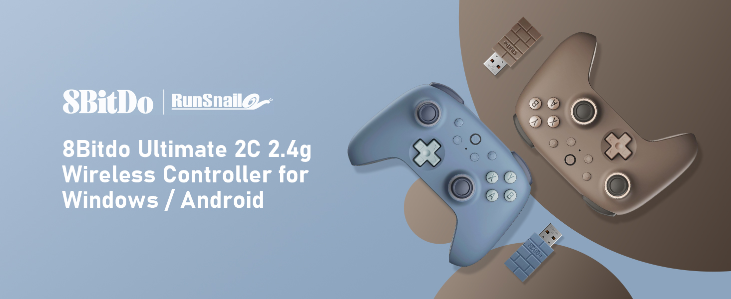 8Bitdo Ultimate 2C Wireless Controller for Windows PC and Android, with ...