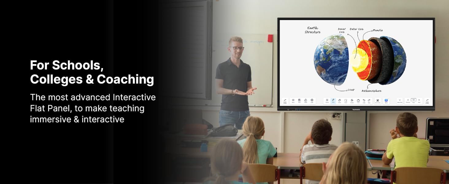 Teachmint X - Premium Interactive Flat Panel 85 Inch | X1 Plus - 85 ...