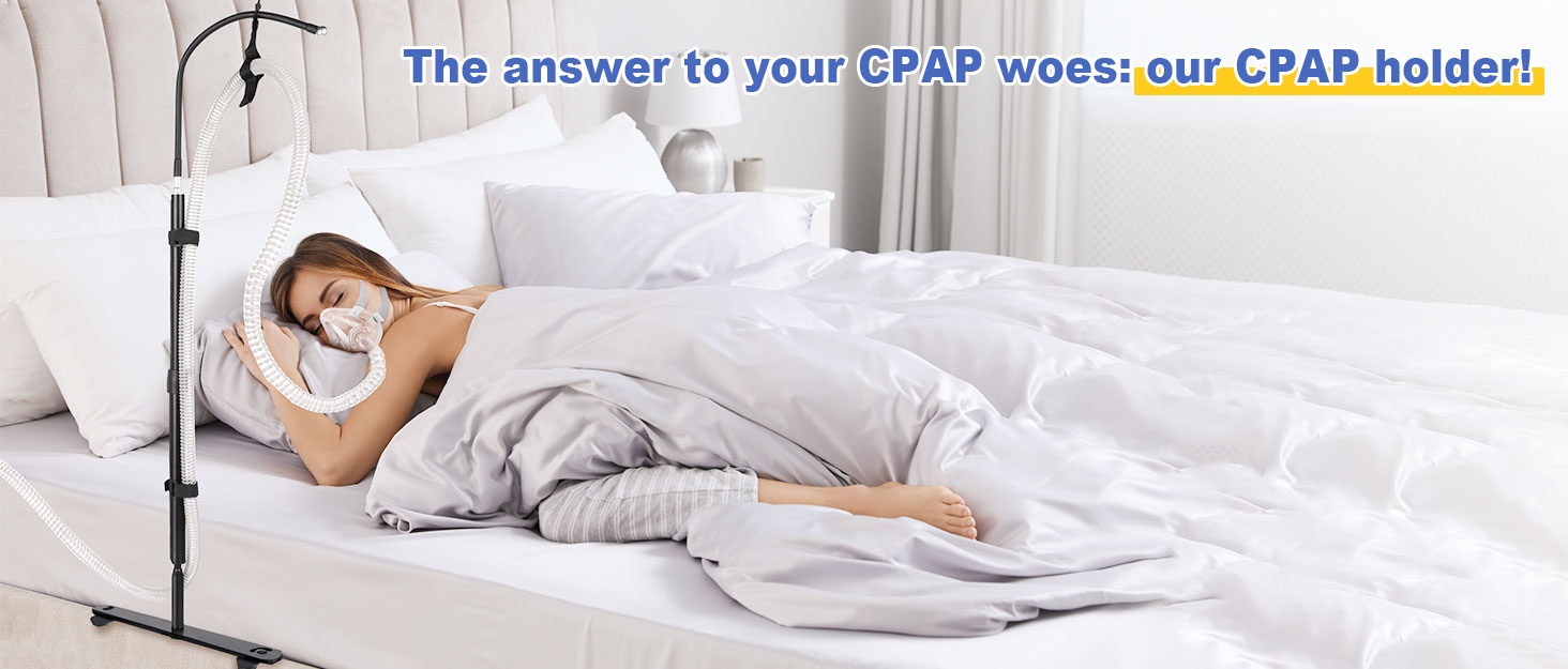 Amazon.com: IKSTAR CPAP Hose Holder for Bed, Retractable Bedside CPAP Hose Tube Hanger, Lasts 10 ...