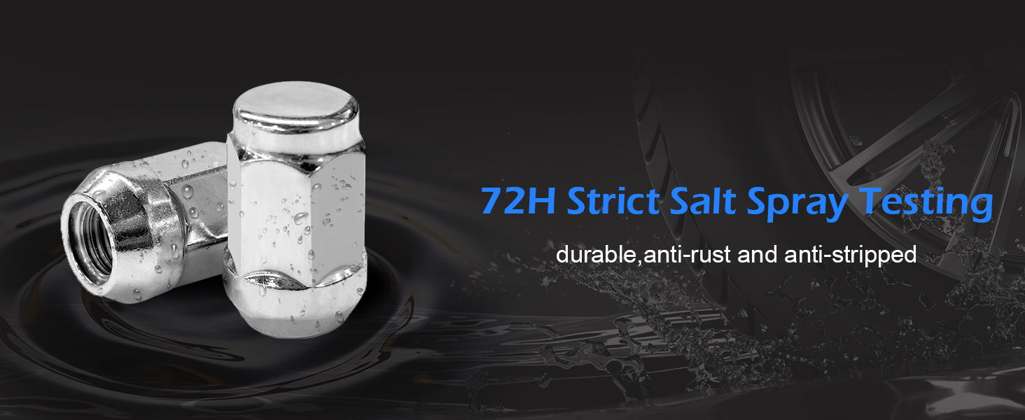 Amazon.com: TAGMORE M12X1.5 Lug Nuts - 20pcs Chrome Closed End Bulge Acorn Lug Nuts, Compatible ...