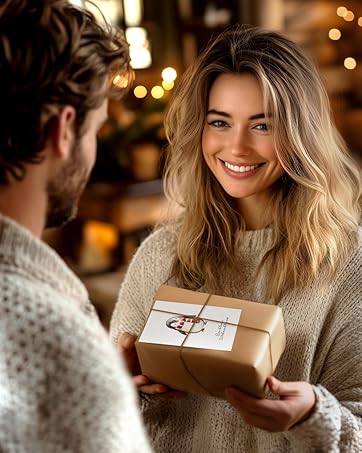 LOViLEE® 10x Weihnachtskarten inkl. extra Umschläge & Sticker im Geschenkset - hochwertige ...