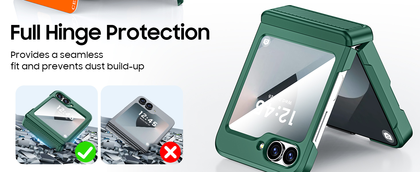 Amazon.com: CENMASO for Samsung Galaxy Z Flip 6 Case, Flip 6 Wallet Case with Card Holder ...