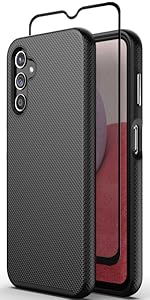 Amazon.com: Dretal for Galaxy A14 5G Case, Samsung A14 5G Case + Tempered Glass Screen Protector ...