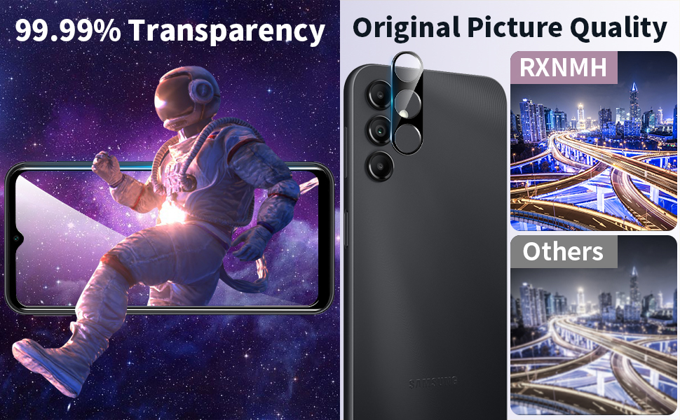 Amazon.com: [2+2 Pack] Privacy Screen Protector for Samsung Galaxy A14 5G with Camera Lens ...