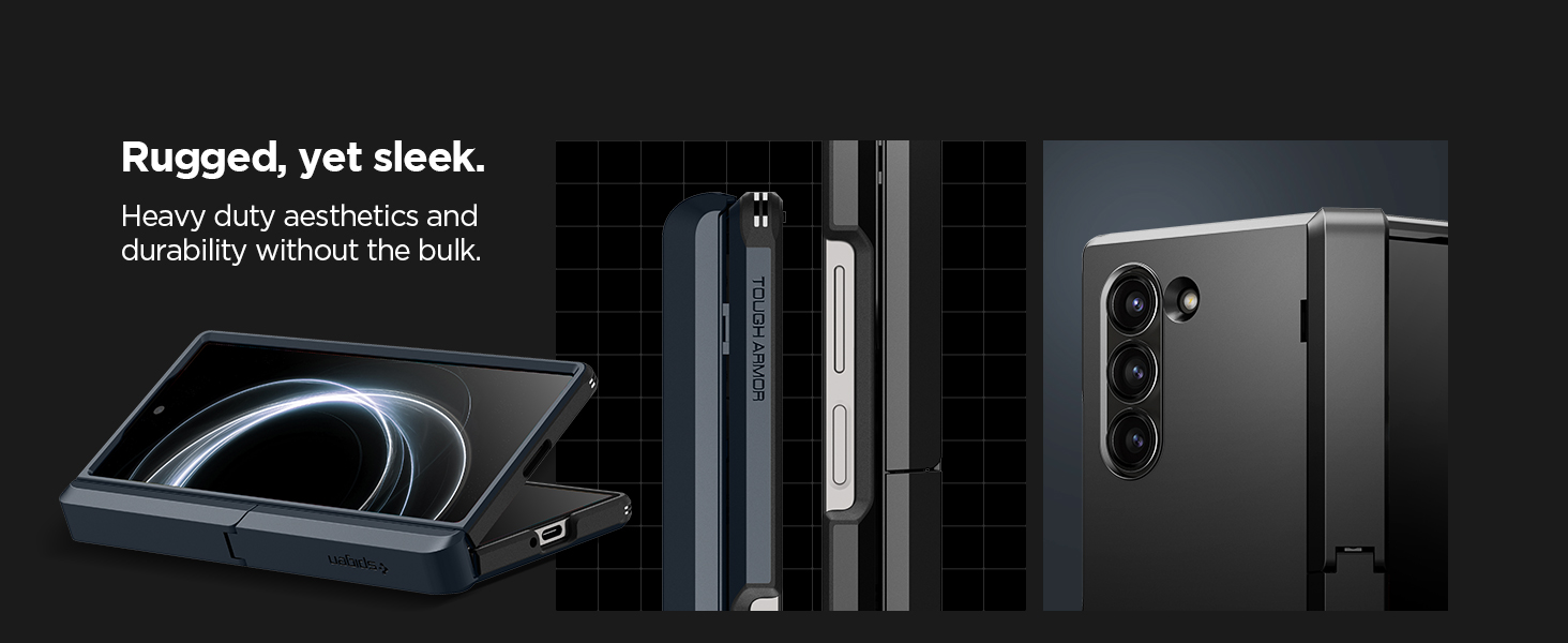 Amazon.com: Spigen Tough Armor Pro P Designed for Galaxy Z Fold 6 Case (2024) [Hinge Protection ...