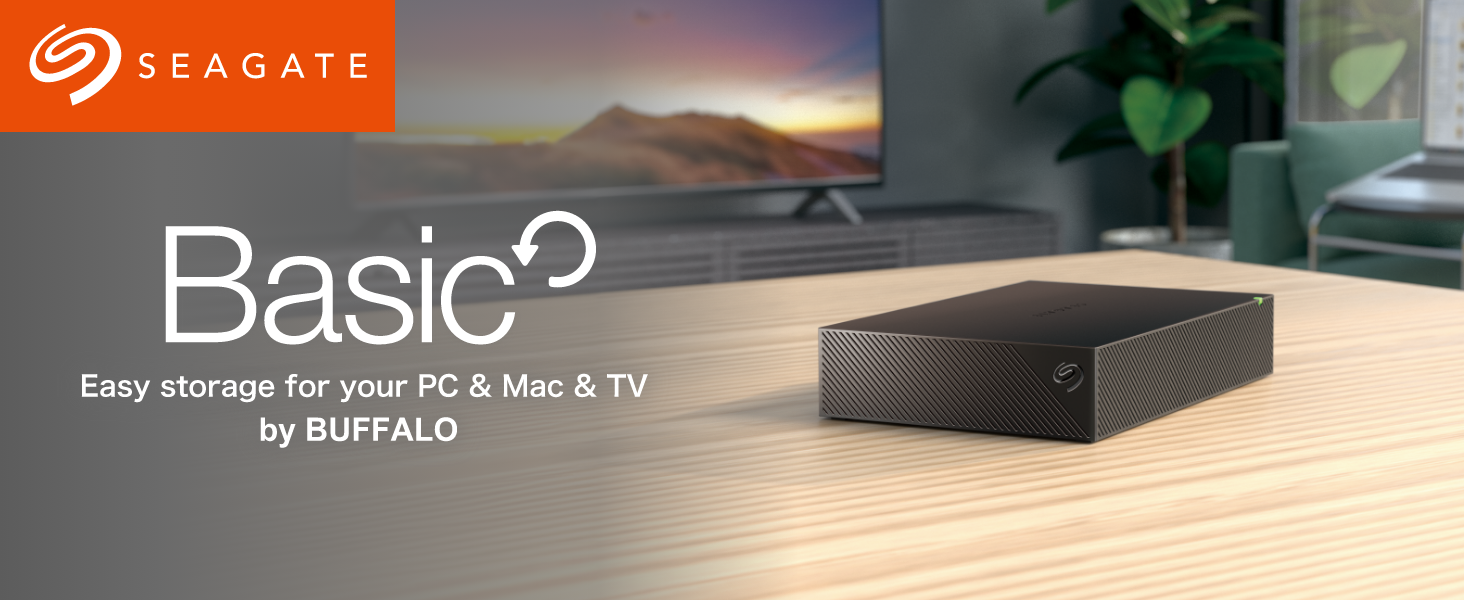 Amazon | Seagate 外付け ハードディスク 4TB 【 テレビ録画 / 4K / Windows/mac / PS5 / PS4 / バッファロー製nasne™ 対応 】 静音 ...