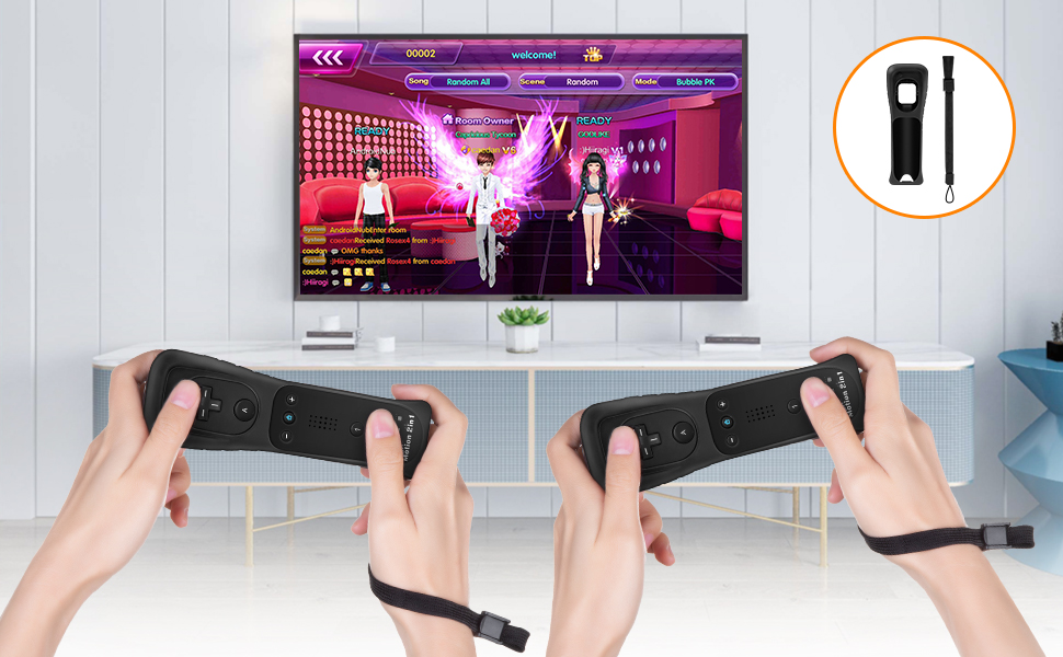 Wii Remote Controller, Powerextra Wireless Wii Controller Motion Plus ...