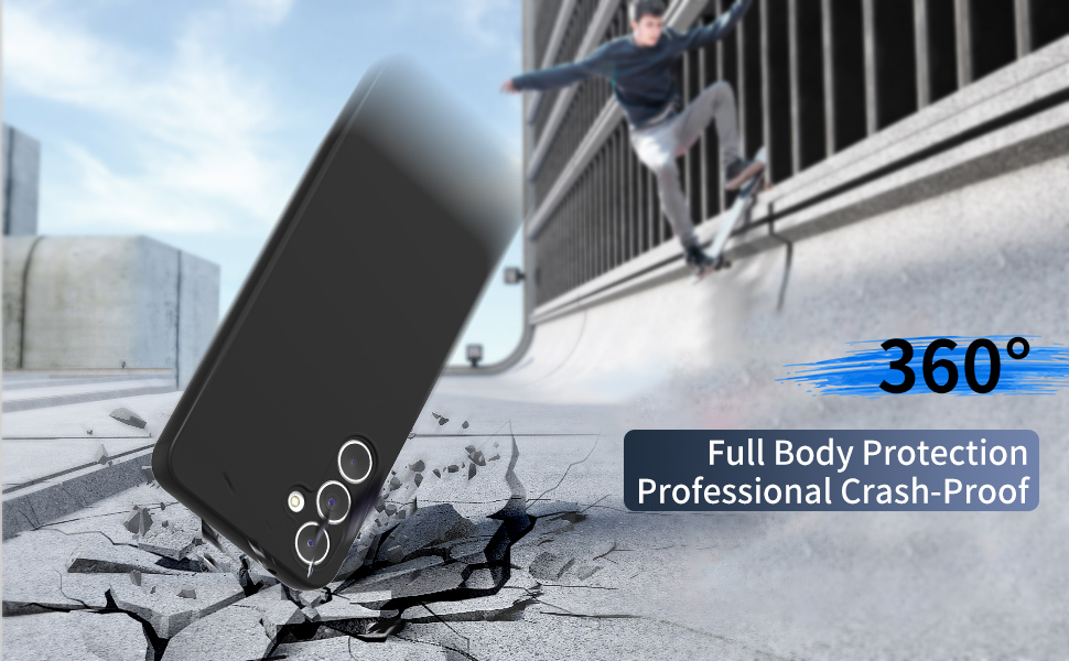 Amazon.com: Foluu Silicone Case for Samsung Galaxy A55 5G, Liquid Gel Rubber Bumper Case with ...