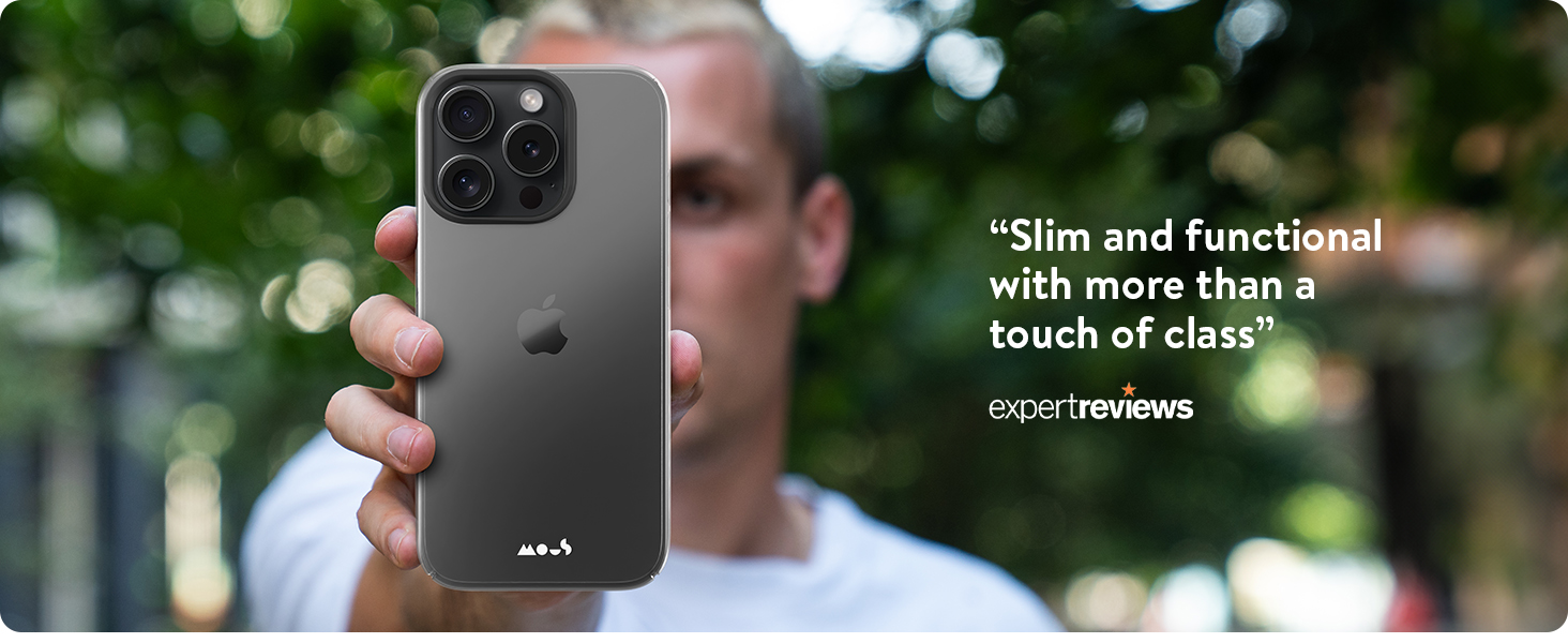 Amazon.com: Mous for iPhone 16 Pro Max Clear - Super Thin 2.0 - Transparent Phone Cover : Cell ...