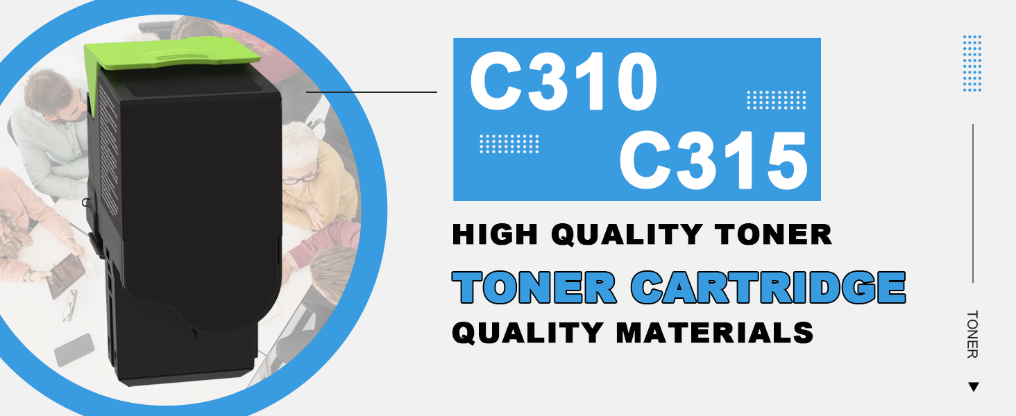 Amazon.com: C310 C315 High Capacity Toner Cartridge Set (4-Pack BK/C/M/Y) Replacement for Xerox ...