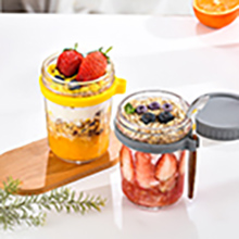 Amazon.com: yesme Mason Jars for Overnight Oats, Overnight Oats Containers With Lids, 16oz ...