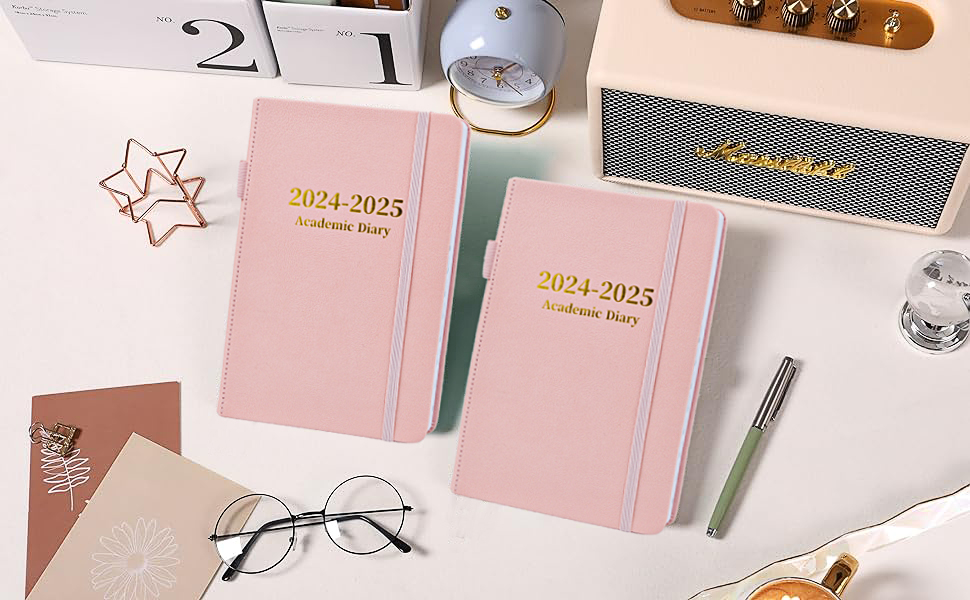 Academic Diary 2024-2025 Page a Day A5 Diary 2024-2025 Day Per Page ...