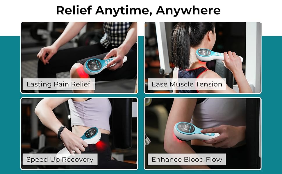 Amazon.com: Norelie RedRevive - Dispositivo de terapia láser frío – Varita portátil de terapia ...