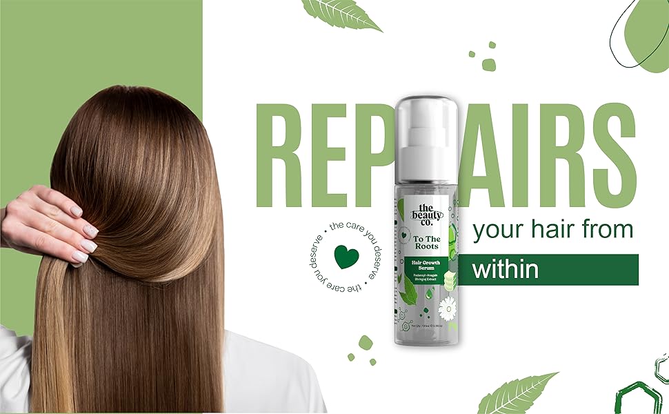 Buy The Beauty Co To the Roots Hair Growth Serum 100ml | For Straightened Hair | Enriching The ...