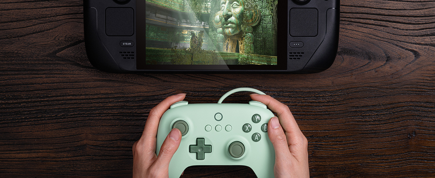 Amazon.com: 8Bitdo Ultimate C Wired Controller for Windows PC, Android ...