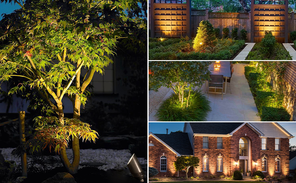 SUNVIE MR16 LED Bulb 35W 50W Halogen Replacement Bulbs 5W 3000K 12V DC/AC Low Voltage MR16 GU5.3 ...