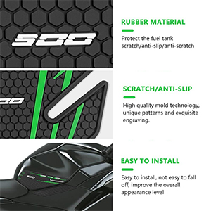 Amazon.com: for Ninja 500 SE ninja500 se Z500 2025 2024 Tank Pad Protector Motorcycle Sticker ...