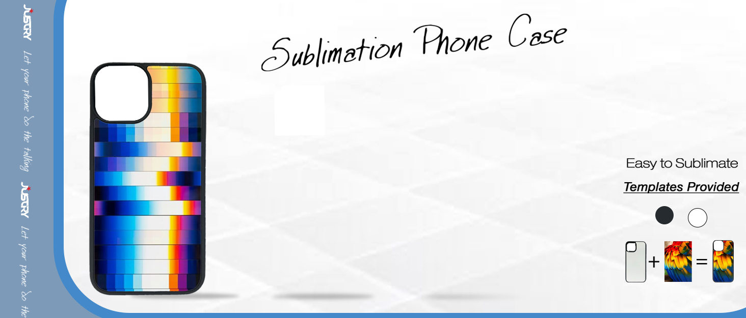 Amazon.com: JUSTRY 10 Sets Sublimation Blanks Phone Case Bulk Covers Compatible with Apple ...