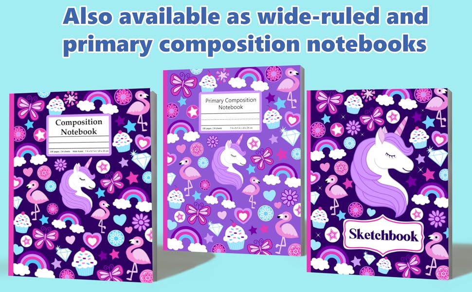 Amazon.com: Blue Jewel Books Sketchbook: Large Sketch Pad for Kids with ...